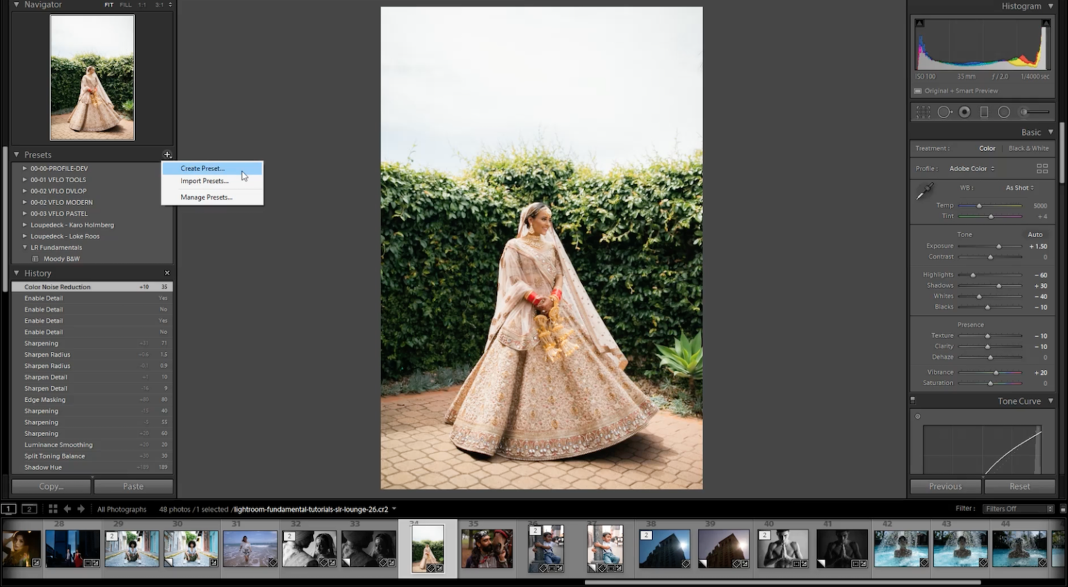How to Use Lightroom Presets